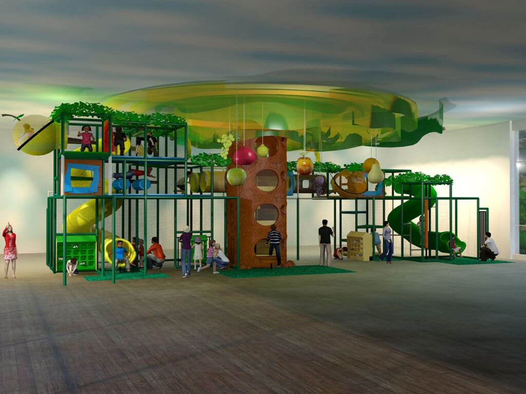 Contained Play Area - Medium - Soft Play