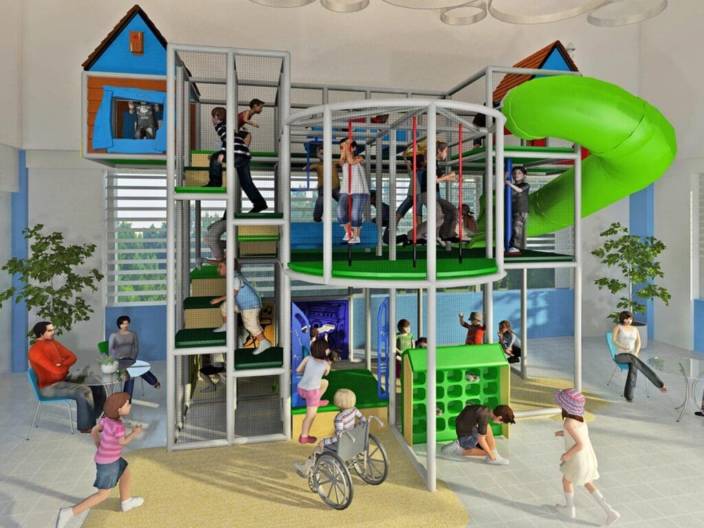 Contained Play Area - Small - Soft Play