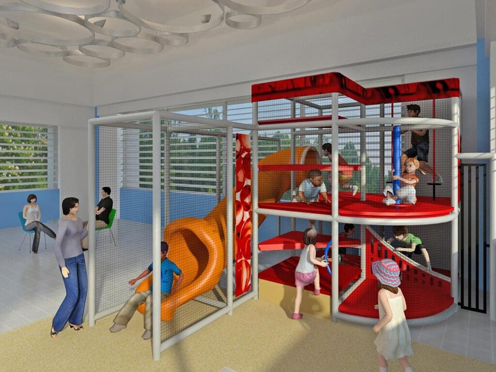 Contained Play Area - Small - Soft Play